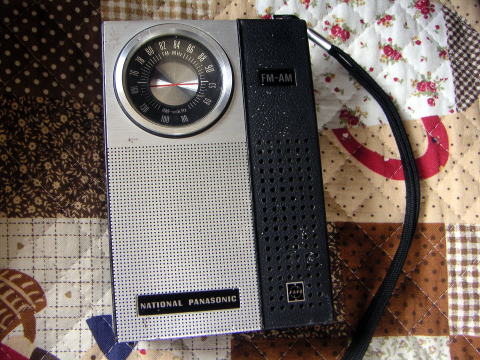 りき丸城 ラジオ乃小間 NATIONAL PANASONIC RF-511 AM/FM 9トランジスタラジオ
